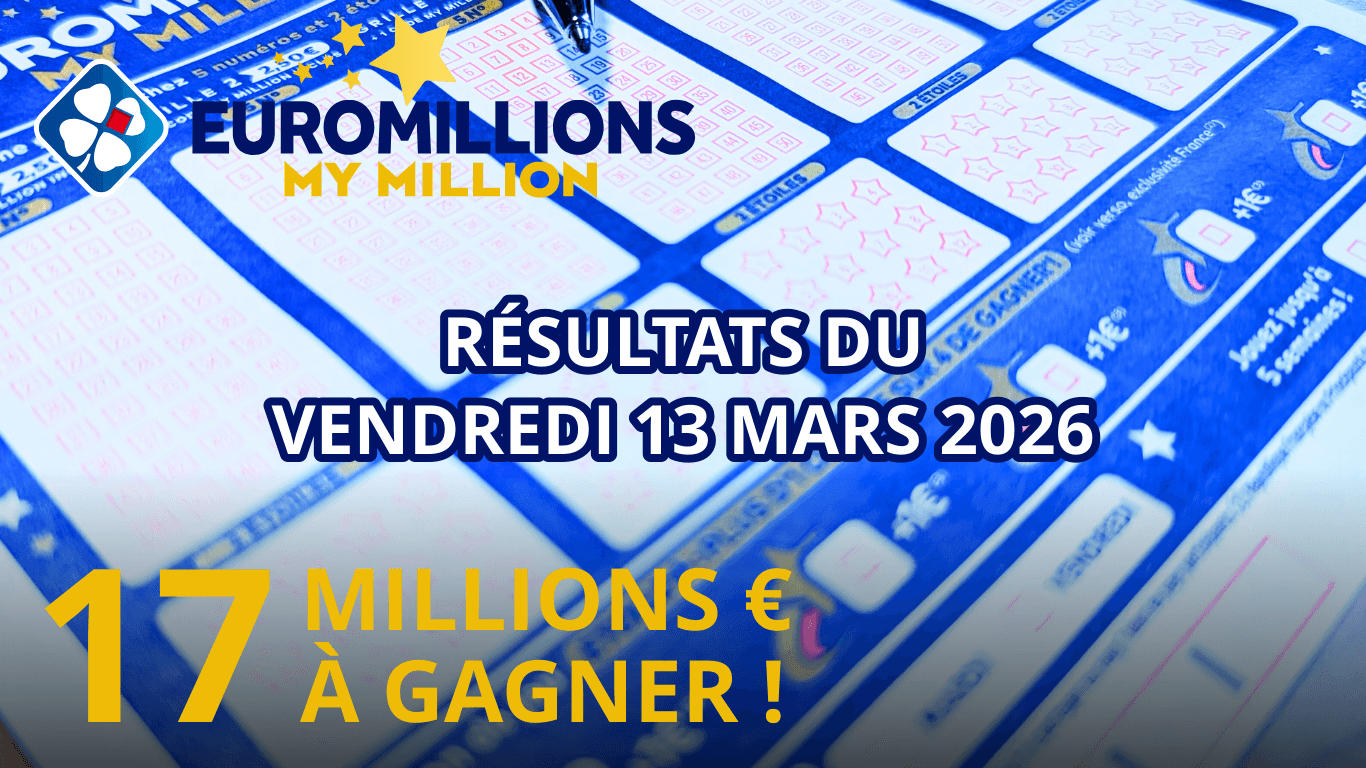 Résultats EuroMillions : Tirage du vendredi 13 mars 2026 | Tous les ...